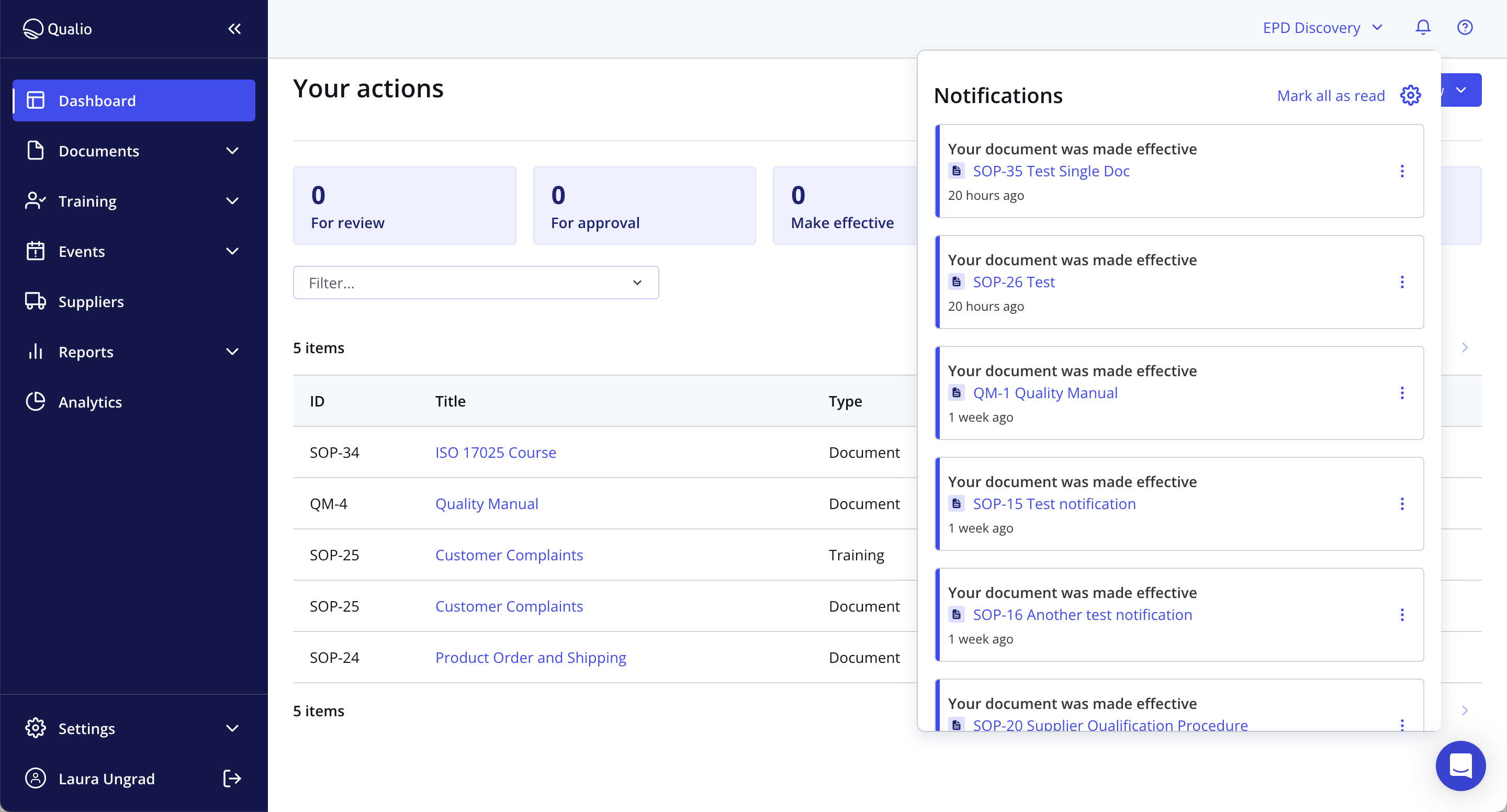 Paperless QMS Software — Qualio